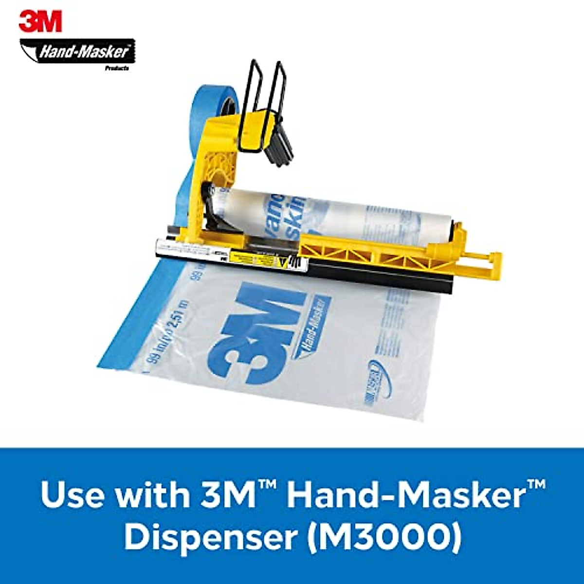 3M FB12-SC Hand Masker Film Blade, 12-Inch, Multicolor