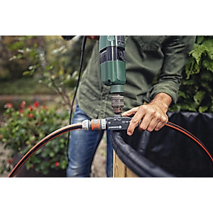 Gardena Pump for electric drill: stable peristaltic pump for water pumping, suitable for all electric drills (1490-20)