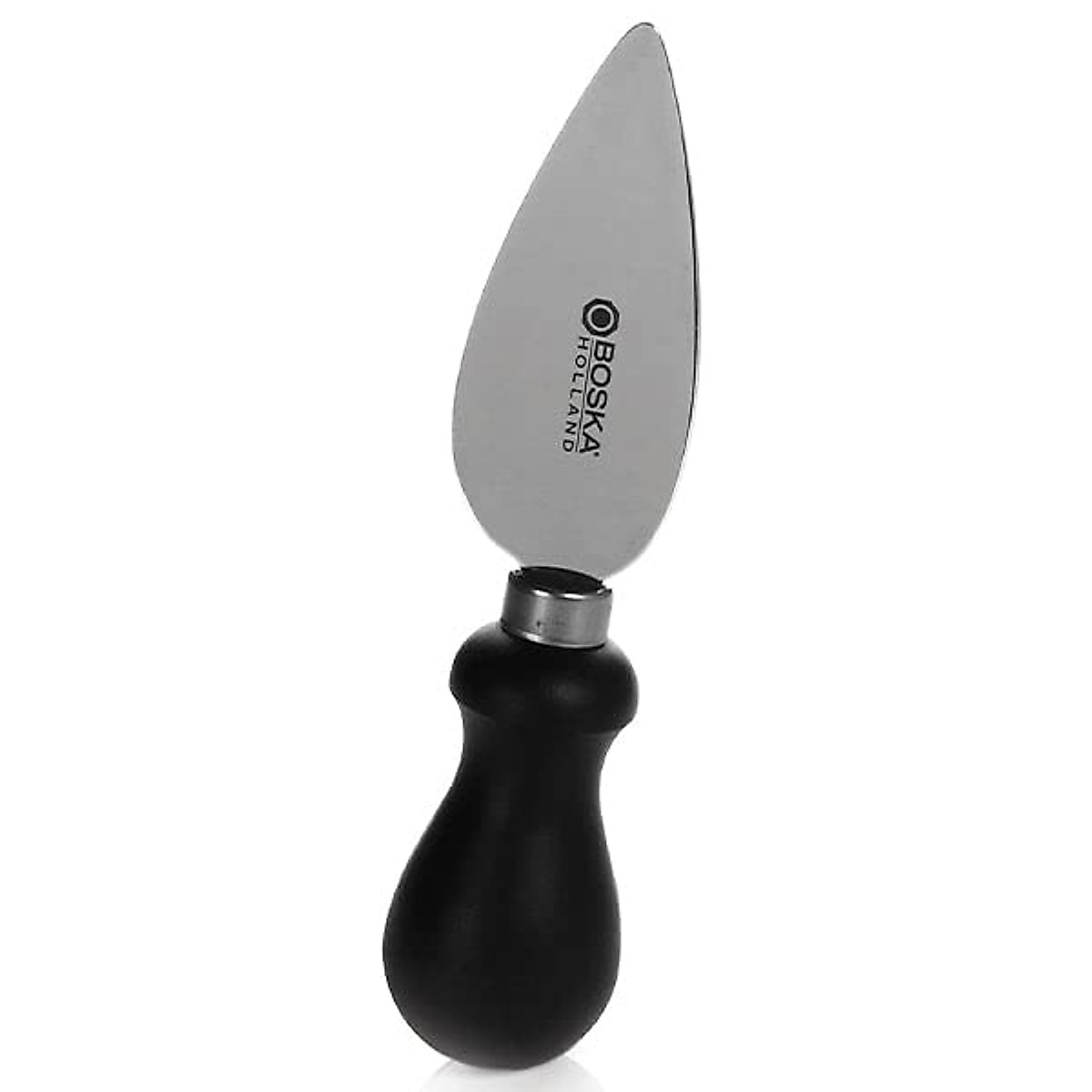 Cheese Knife Professional Series - Round-Tip Serrated Cheese Knife - Stainless Steel with Durable Handle for Charcuterie Board Semi Hard Block Cheese or Cheddar Gouda Swiss and Mozzarella Appetizer
