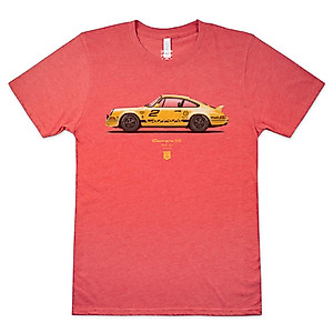 GarageProject101 1973 911 Carrera RS (GP Edition) T-Shirt (L, Red)