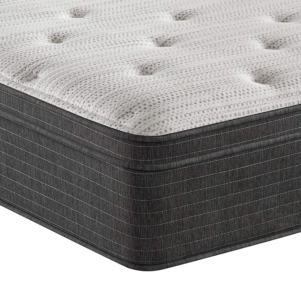 Beautyrest Silver BRS900 13 inch Plush Euro Top Mattress, King, Mattress Only