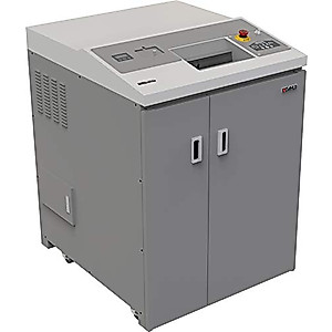 Dahle PowerTEC 828 HD Hard Drive and Paper Shredder, Cross Cut, Shreds 3.5" Hard Drives, CDs/DVDs, Paper, Chain Driven 4.5 Hp Motor, P-3 Security/H-4