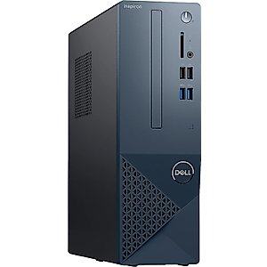Dell Inspiron 3020S Small Business Desktop Computer 13th Generation Intel 10-core i5-13400 Processor (> i7-11700) 8GB DDR4 512GB SSD Intel UHD Graphics 730 HDMI DisplayPort Bluetooth Win11 Black