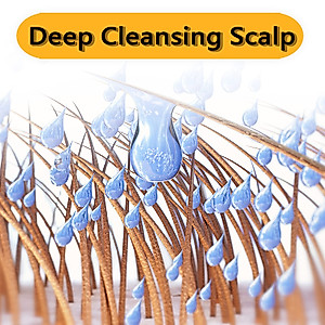 2PCS Ginger Hair Regrowth Shampoo Bar, Ginger Shampoo For Hair Growth, Anti-Hair Loss Hair Natural Organic Ginger Shampoo