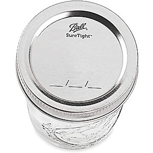 Ball Regular Mouth Pint 16-oz Mason Jar with Lids and Bands (Pack of 24)