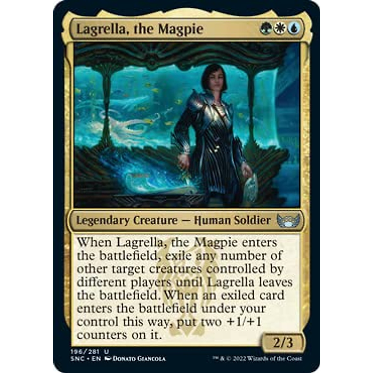 Magic: the Gathering - Lagrella, The Magpie (196) - Streets of New Capenna