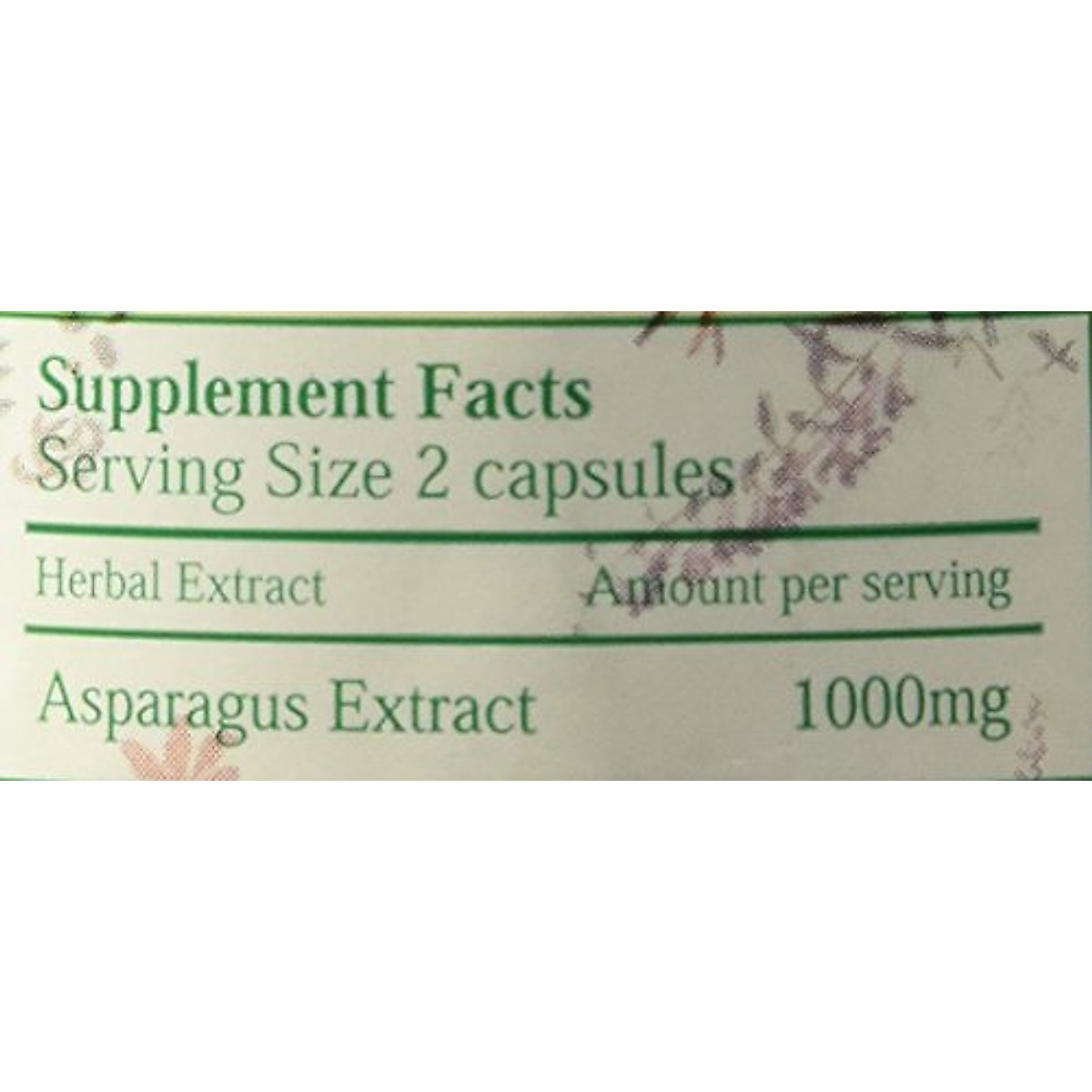 Asparagus Extract (120 Caps) by chi-enterprise