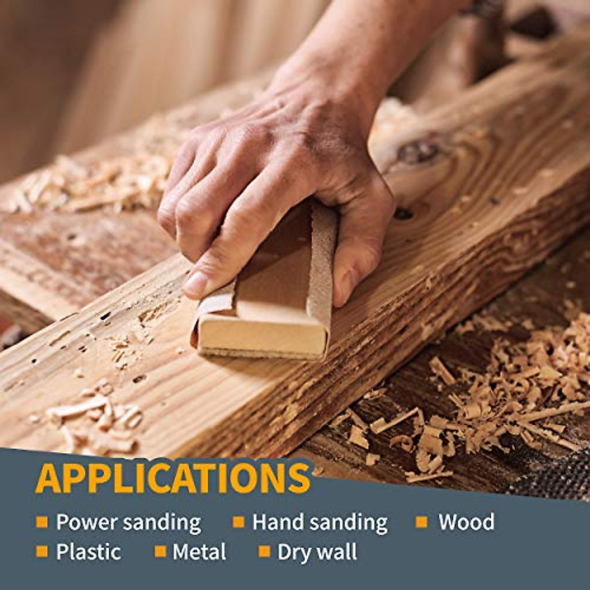 POWERTEC 4RA1115 Longboard Continuous Roll 2-3/4” by 25 Yard Sanding Paper, Gold 150 Grit Aluminum Oxide Abrasive Adhesive Backed Sandpaper for Woodworking