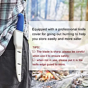 BOLEXINO 6 Inch Boning Knife, Flexible Curved Blade Processing Knife, Super Sharp Fillet Knife, German Stainless Steel Chef Knife W/Non-slip Softgrip for Kitchen Home Restaurant (Blue)