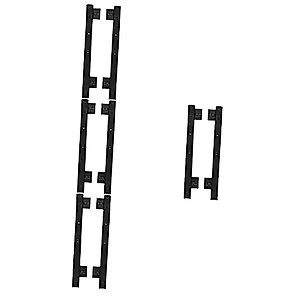 Abaodam 4 Pairs Keyboard Rails Office Accessories Computer Tray accesorios para escritorio Drawer- Design Rack Extended Drawer Slides Keyboard Drawer Under Desk Slide Drawer-Design Rack