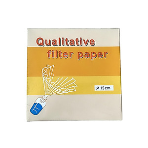 Deschem 15cm 10-15μm Qualitative Filter Paper OD=150mm Slow Speed 100 Pcs/Lot