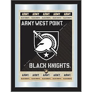 Holland Bar Stool Company Wall Hanging US Military Academy Logo Mirror Art - 22" Hx17 W