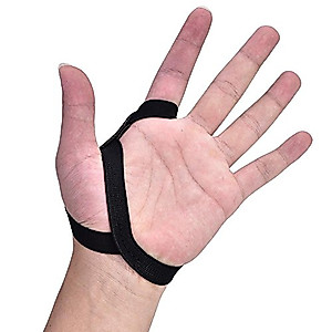 Archery Protective Gloves, Quality Microfiber and PU Archery Finger Hunting Hand Guard Shooting Left hand Protector(Brown)