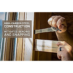 Spec Ops Tools 9.5" Trim Bar, High Carbon Spring Steel, Built In Ruler, Beveled Edges, Nail Puller, 3% Donated to Veterans