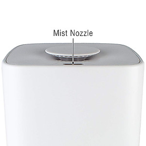 Air Innovations Humidifiers for Bedroom Convenient Oversized 4.5L Tank Runs for 70 Hours for Large Room up to 400 Sq Ft Top Fill Cool Mist Humidifier Ideal for Baby Room and Plants MH-419, White, 1.2