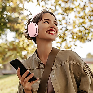 for AirPod Max Ear Covers, Soft Silicone Case Cover Kit for AirPod Max Ear Pad/Ear Cups/Headband, Anti-Scratch Protective Accessories for Apple AirPods Max Headphones (Pink)