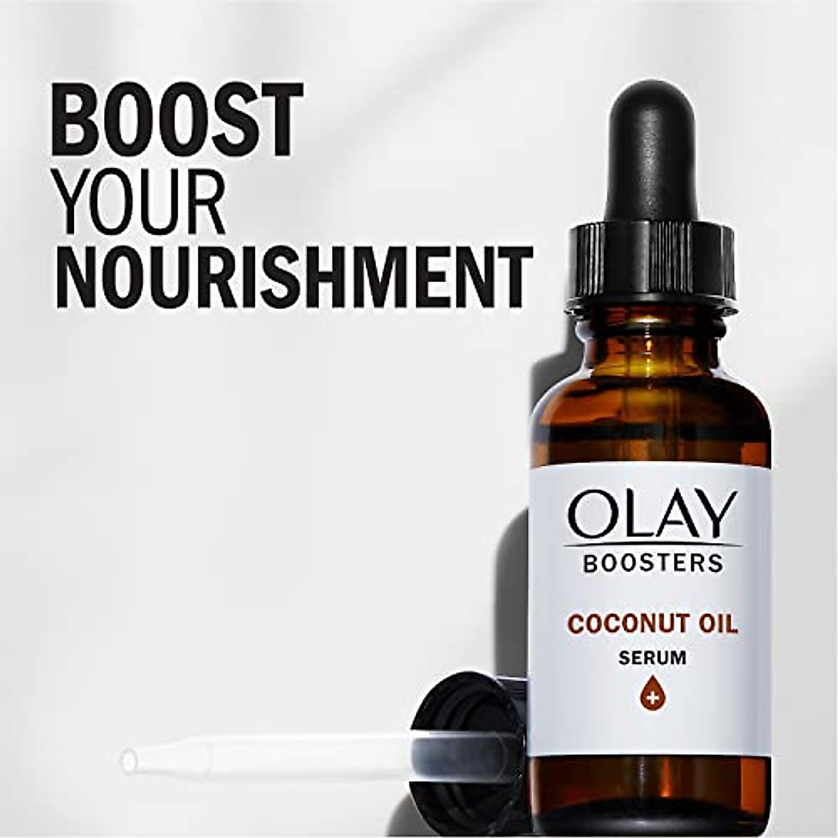 New Olay Coconut Oil Serum, Nourishing Antioxidant Booster, Fragrance-Free, 1.0 Oz