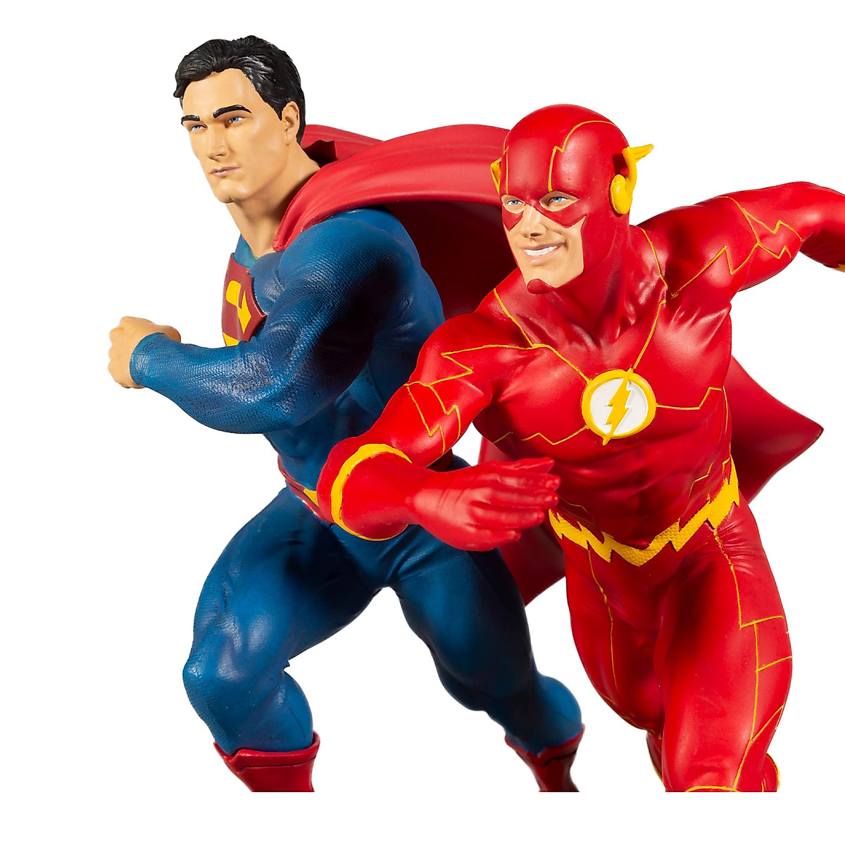 McFarlane Toys - DC Direct - DC Battle Statues Superman VS The Flash (Resin)