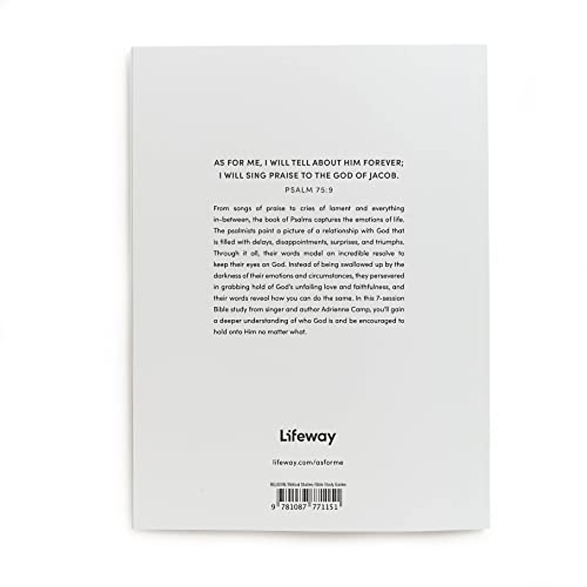 As for Me - Bible Study Book with Video Access: Life Through the Lens of the Psalms