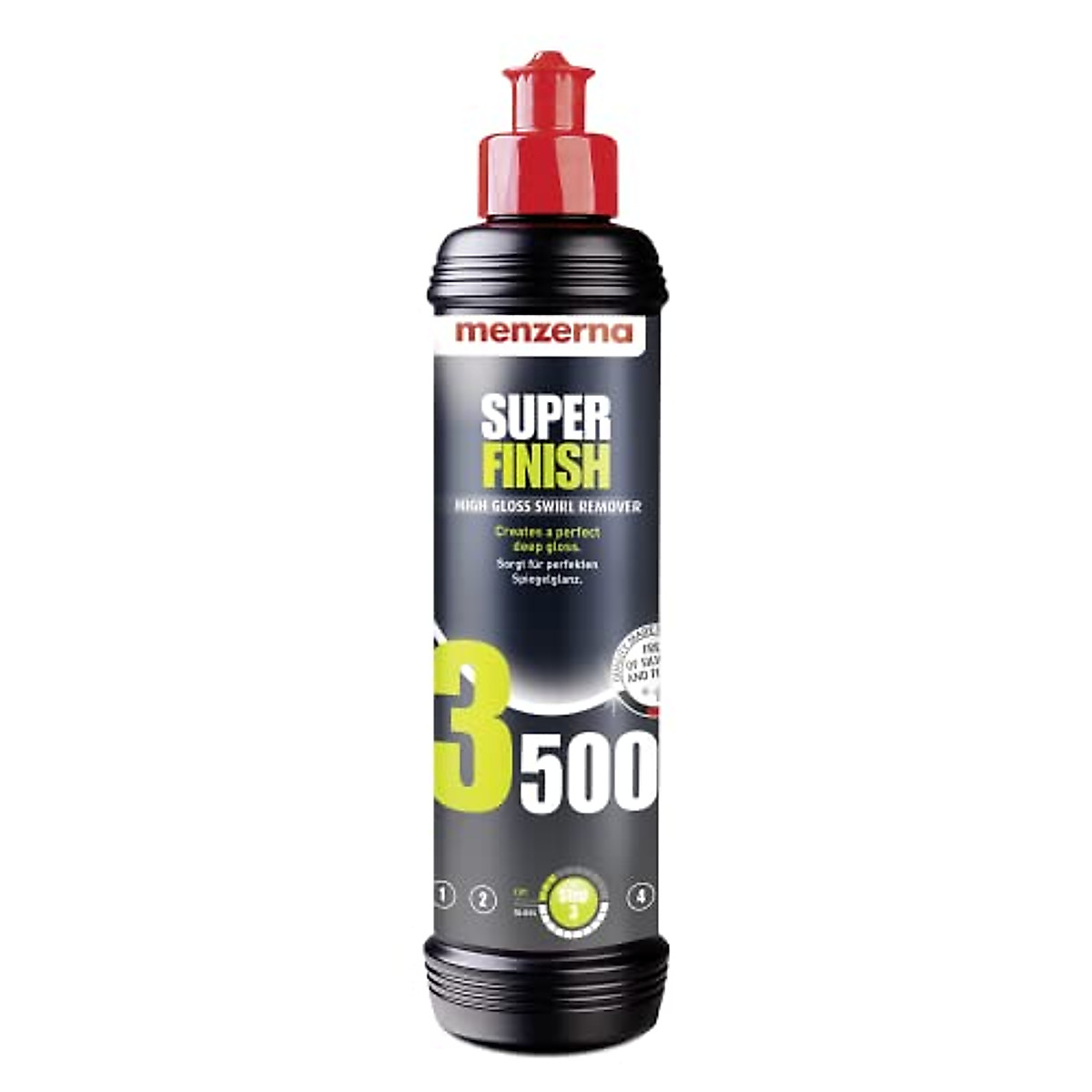 Menzerna Super Finish 3500 Super Finish 3500, 8 oz. High-gloss polish for a perfect mirror finish