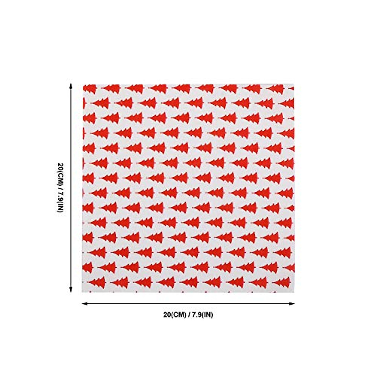 MILISTEN Nativity Decor 20Pcs Christmas Cotton Fabric Floral Quilting Cloth Piece Fat Patchwork Bundles Quarters Precut Scraps for Xmas Dress Cloth Bag DIY Sewing Craft 20x20cm Winter Sheets