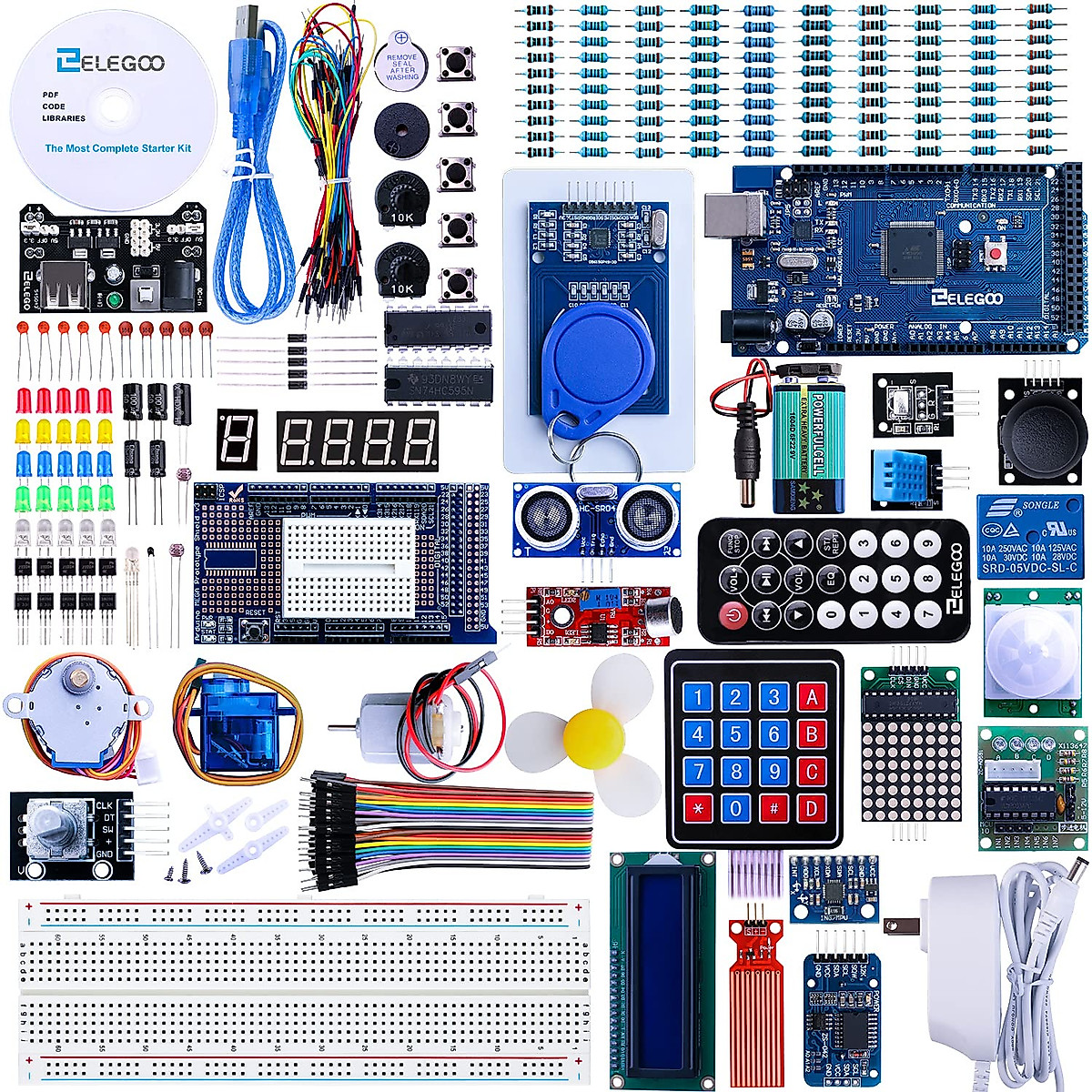 ELEGOO Conqueror Robot Tank Mega R3 Project The Most Complete Ultimate Starter Kit