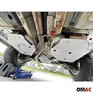 OMAC RIVAL Aluminum Skid Plate Fuel Tank Land Rover Discovery Sport 2014-2023