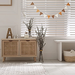 Glaciart One Felt Bunting Banner – Pre- Assembled & Tangle-Free – Party Pennant Banner Decoration for Baby Nursery, Kids Room or Bedroom - Summer, Christmas, Easter & Spring - Home Décor – 5.5ft