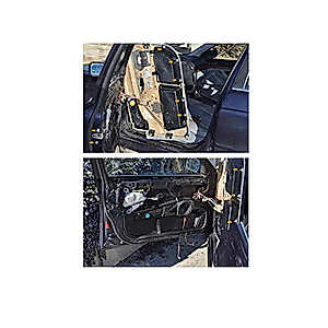 GOOACC 50Pcs Car Door Trim Panel Retainer Clips Bumper Fastener Rivet Clips for BMW 51411973500 Series 3, 5 & 7 E46 E36 E34 E38 E39 M3-with Seal Ring