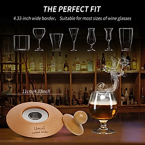 Smoked Old Fashioned Kit, Whiskey Smoker Kit, Cocktail Smoker Kit with Torch, Old Fashioned Smoker Kit, Whiskey Smoker Infuser Kit, Drink Smoker Infuser Kit (Without Butane)