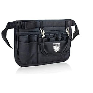 Nurse Fanny Pack with Stethoscope Holder – Medical Waist Bag Ideal for Nurses and Medical Care Workers – Premium Medical Fanny Pack for Nurses -Nurse Gift for Women-Black