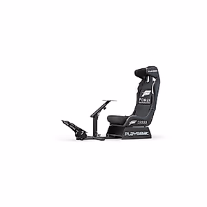 Playseat Evolution Pro Sim Racing Cockpit | Comfortable Racing Simulator Cockpit | Adjustable | Compatible with All Steering Wheels & Pedals on The Market | Supports PC & Console | Forza Motorsport