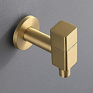 NZDY Faucet Gold Washing Hine with Copper Pattern Swimming Poolunique Cooling Nozzle