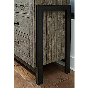Signature Design by Ashley Brennagan Dresser, Grayish Brown