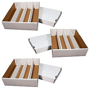 3-Pack • Monster 3200-count • Woodhaven Trading Firm Brand Trading/Gaming Card Storage Box (3)