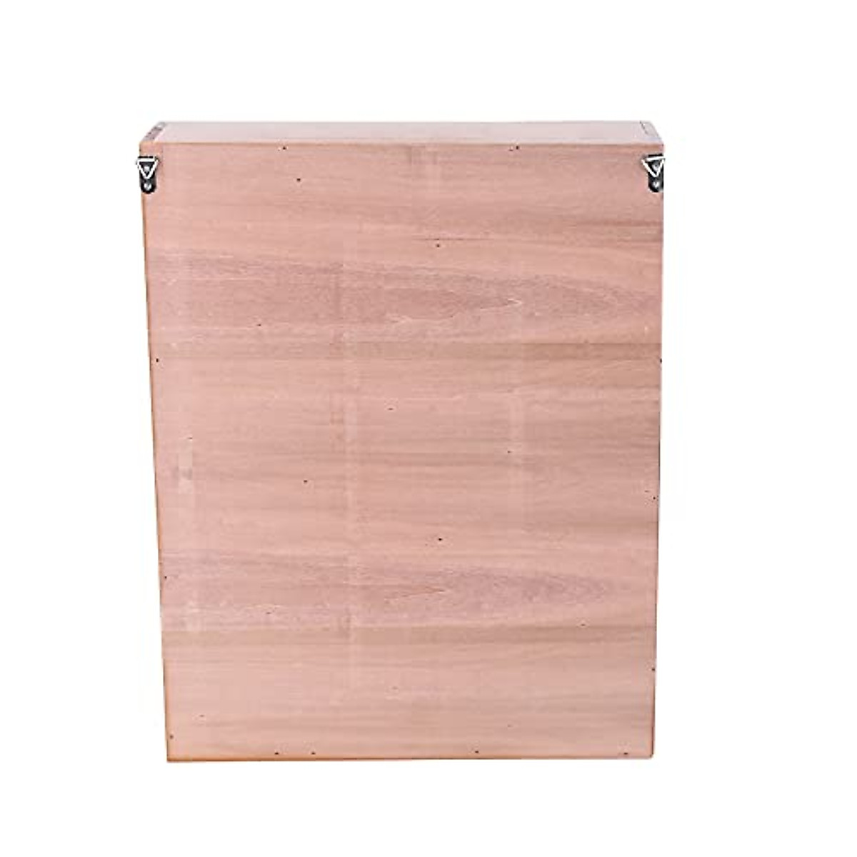 Multi-Slot Shelf Cube Display 9 Compartment Shadow Box Shelf for Collection Square Freestanding Case Farmhouse Décor,Wood Shadow Box Shelf,Wooden Table Top Display Organizer with 2 Pull Out Drawers