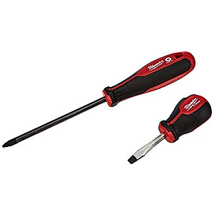 Milwaukee Set of 12 Tri-Lobe Screwdrivers 4932472003,Red