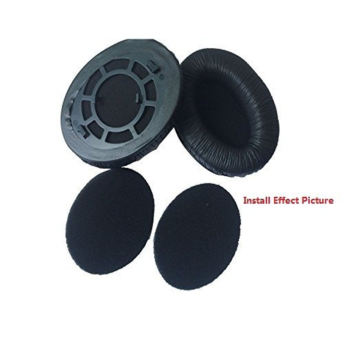 Natoo Replacement Earpads Ear Pads Pad Cushions for Sennheiser RS110 RS115 HDR120 RS120 HDR110 HDR115 RS100 Headphones