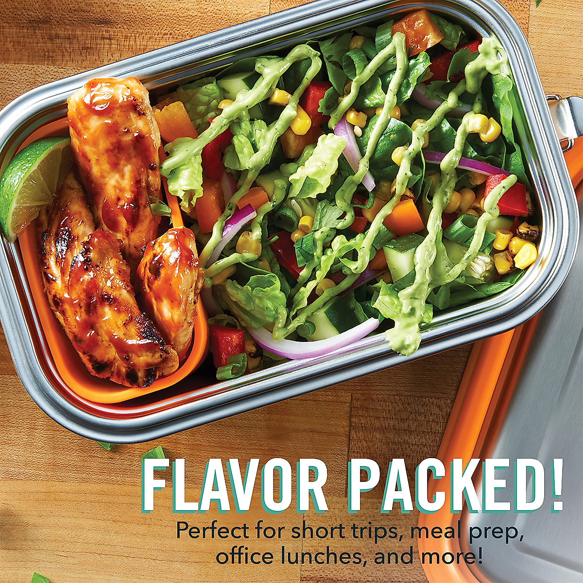 DASH The Fit Cook x Stainless Steel Lunch Box