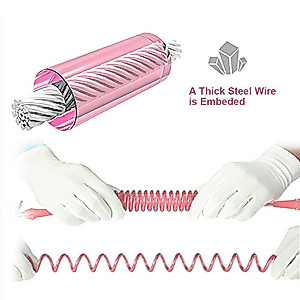 OFUN Toddler Leash for Walking, Anti Lost Wrist Leash for Child Safety, Toddler Safety Harness Leash, Kids Leash Harness for Girls 6.6ft, Pink