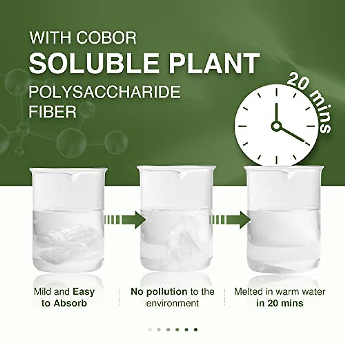 COBOR Under Eye Patches (60 Pcs), Hydrolyzed Collagen Under Eye Masks for Dark Circles and Puffiness with Seaweed and Tea Tree Extract, Eye Pads for Anti Wrinkle, Eye Bags, Moisturizing