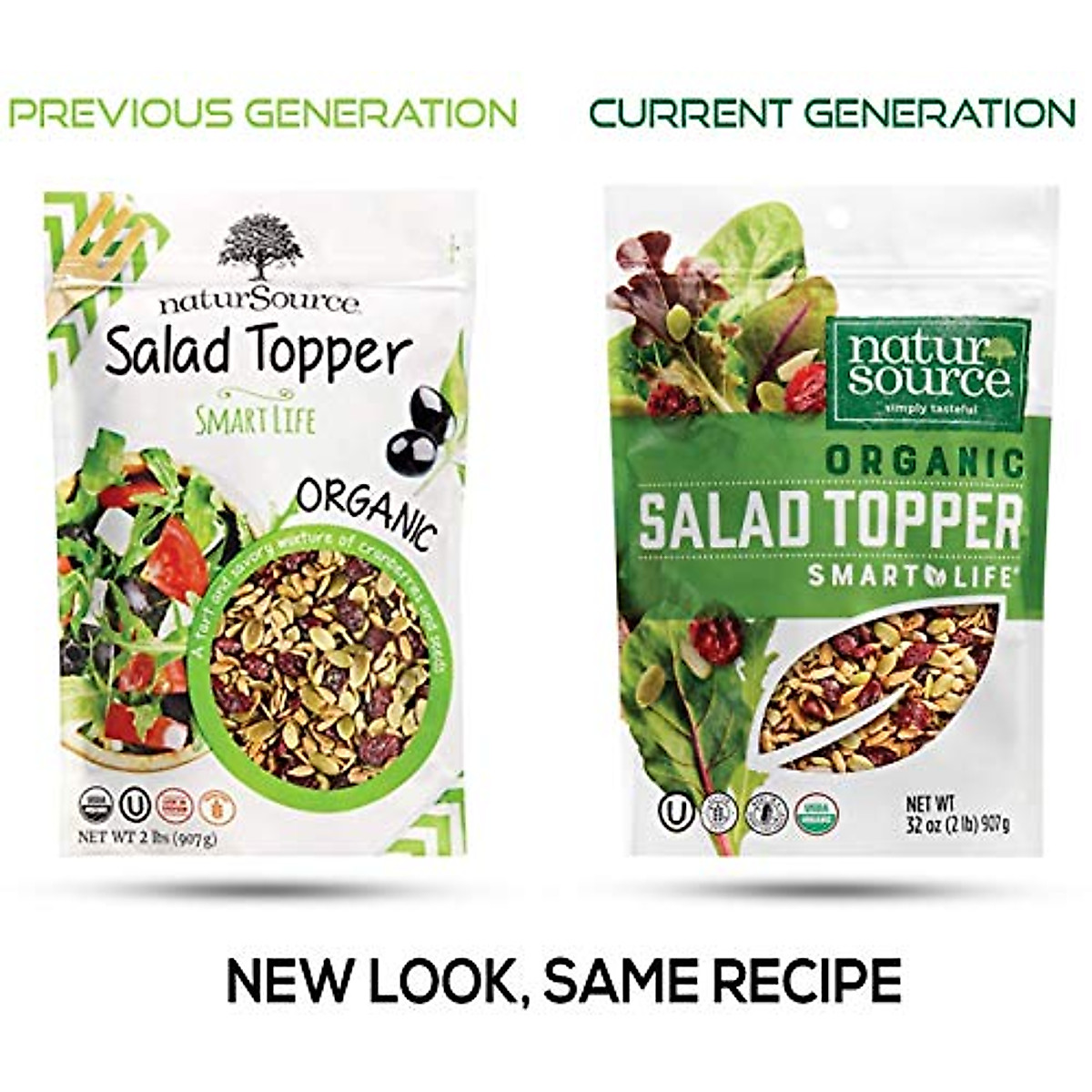 naturSource Organic Salad Topper Smart Life Gluten Free