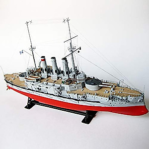 AEVVV Russian Battleship Potemkin Prince of Taurida Russia Empire Navy - Ship Model Kit Scale 1/400 Assembly Instructions in Russian Language