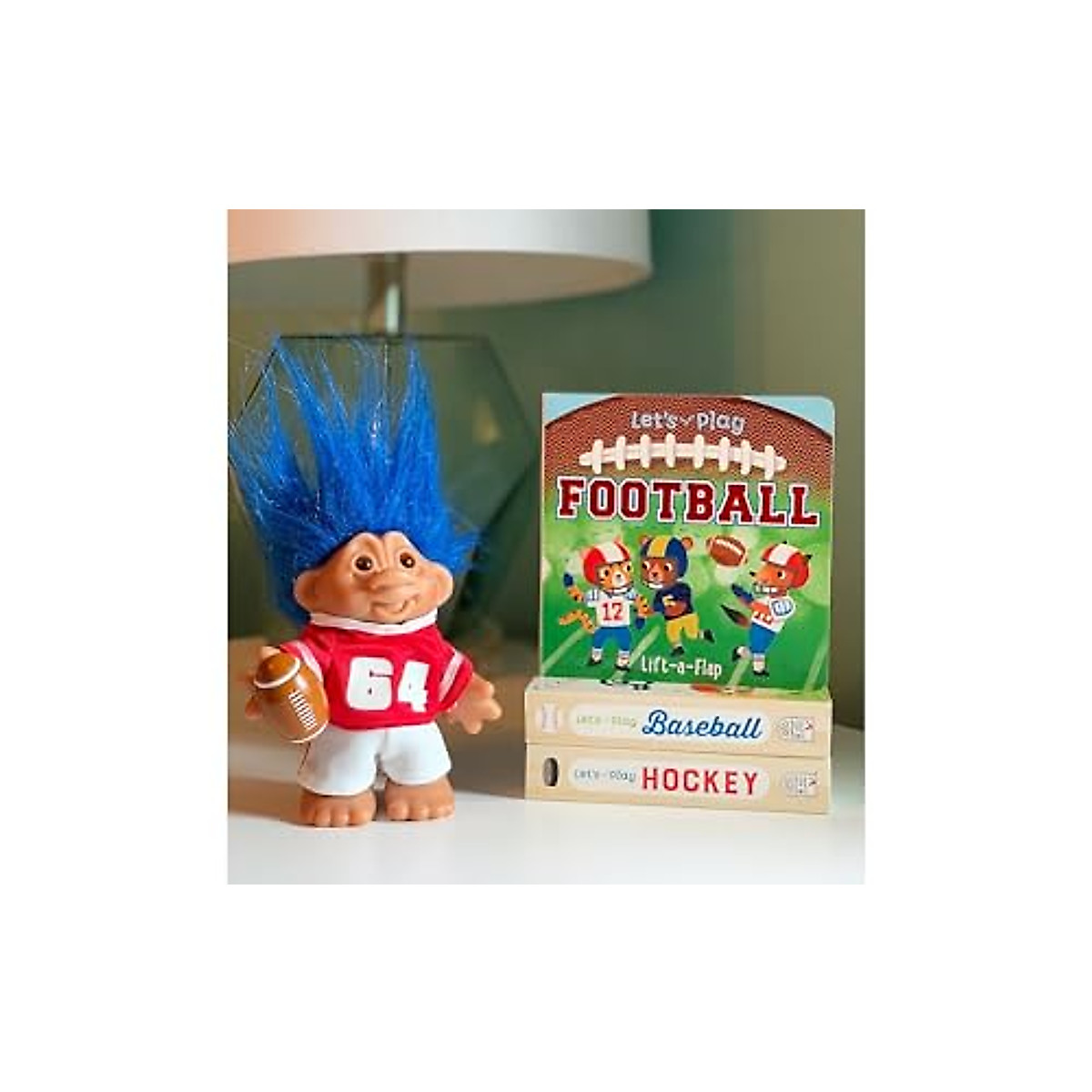 Let's Play Hockey! A Lift-a-Flap Board Book for Babies and Toddlers, Ages 1-4