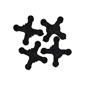 Bowjax SlipJax String Silencers Black 4 pk.