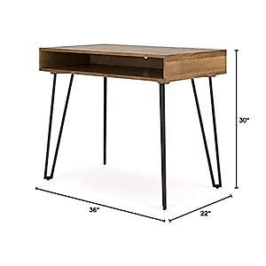Signature Design by Ashley Strumford Home Office Desk, 36", Light Brown