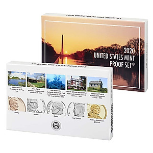2020 S 10 Coin Clad Proof Set in OGP with CoA Proof
