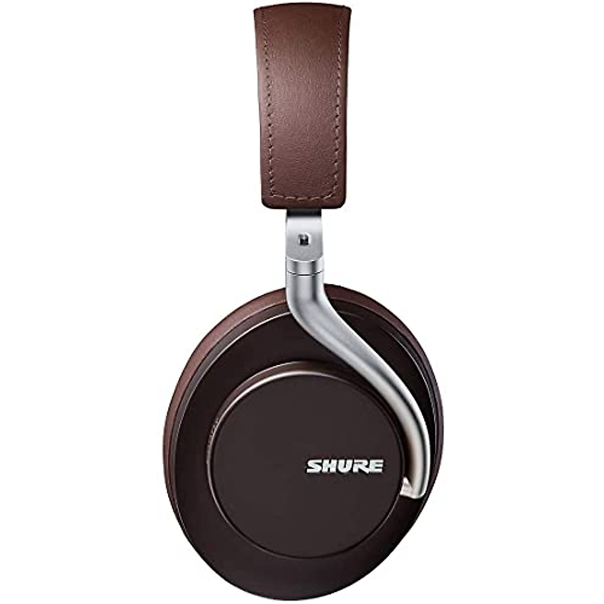 Shure AONIC 50 Wireless Noise Cancelling Headphones, Premium Studio-Quality Sound, Bluetooth 5 Wireless Technology, Comfort Fit Over Ear, 20 Hours Battery Life, Fingertip Controls - Brown