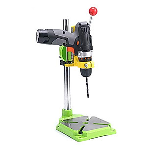 Floor Drill Press stand with aluminum vise/Rotary Tool Workstation Drill Press Work Station/Stand Table for Drill Workbench Repair,Drill Press Table,Table Top Drill Press90° Rotating Fixed Frame