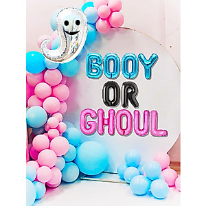 22 PCS Halloween Gender Reveal Halloween Themed Gender Reveal Baby is Brewing Boy Or Girl Halloween Gender Reveal Decorations Booy or Ghoul